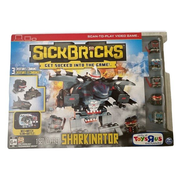 sickbricks | Toys | Sick Bricks Sharkinator Exclusive Playset Toysrus ...